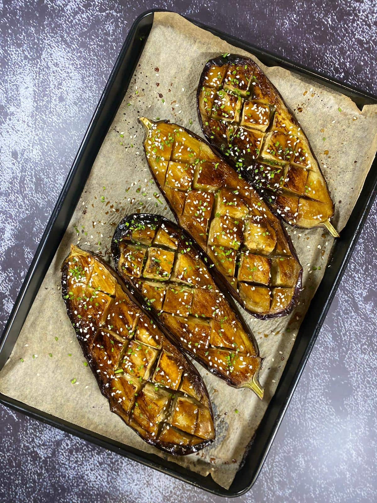 Foodie Friday: Nasu Dengaku (miso eggplant) - The Interiors Addict
