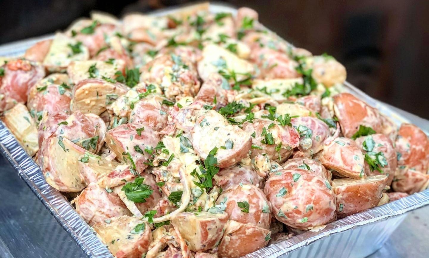 Foodie Friday: Bacon and blue cheese potato salad - The Interiors Addict