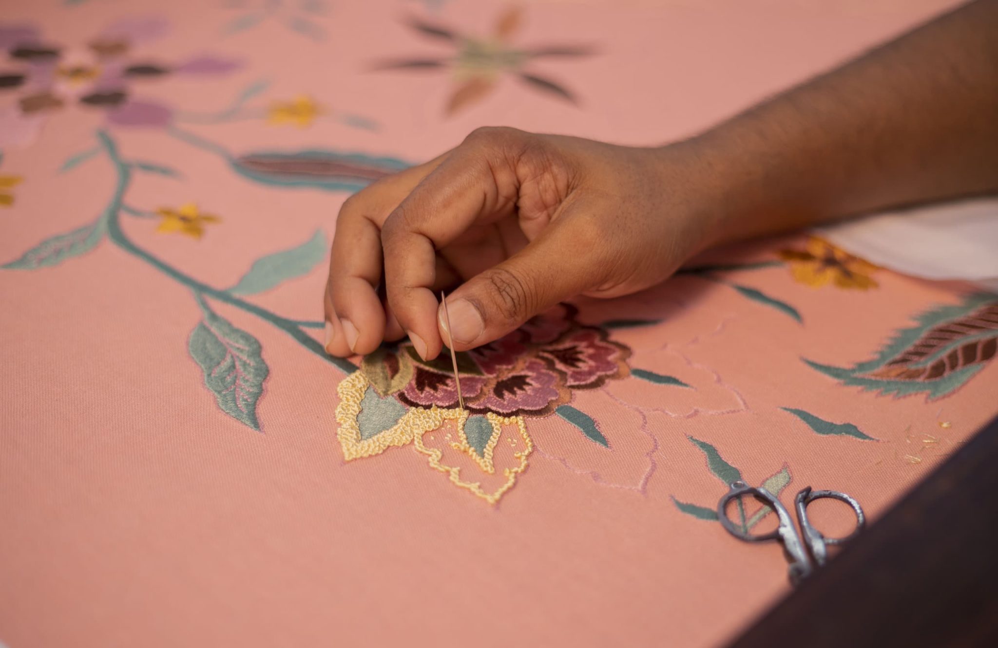 How to: Make a hand block printed quilt - The Interiors Addict