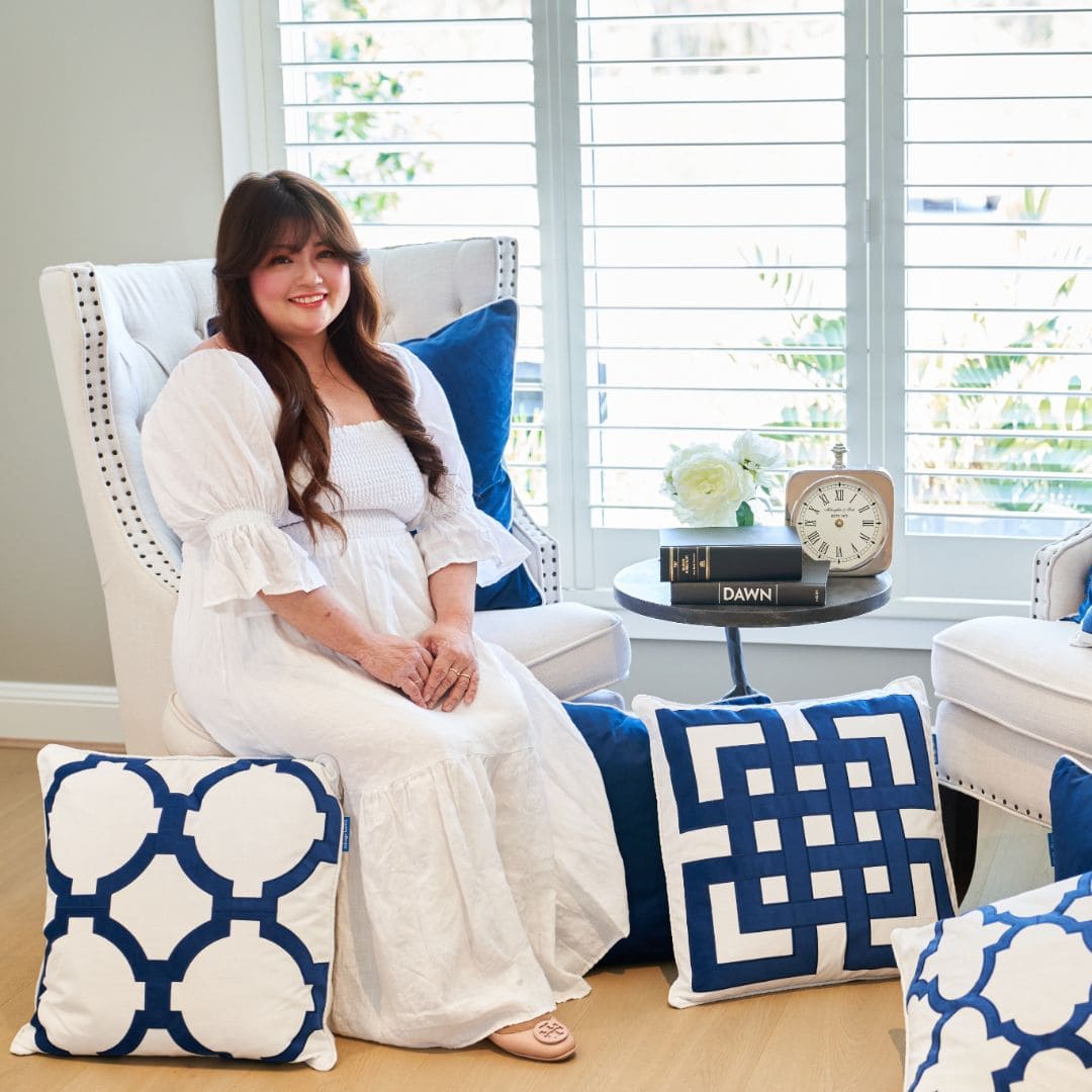 One woman's unusual path from chemical engineer to cushion designer ...