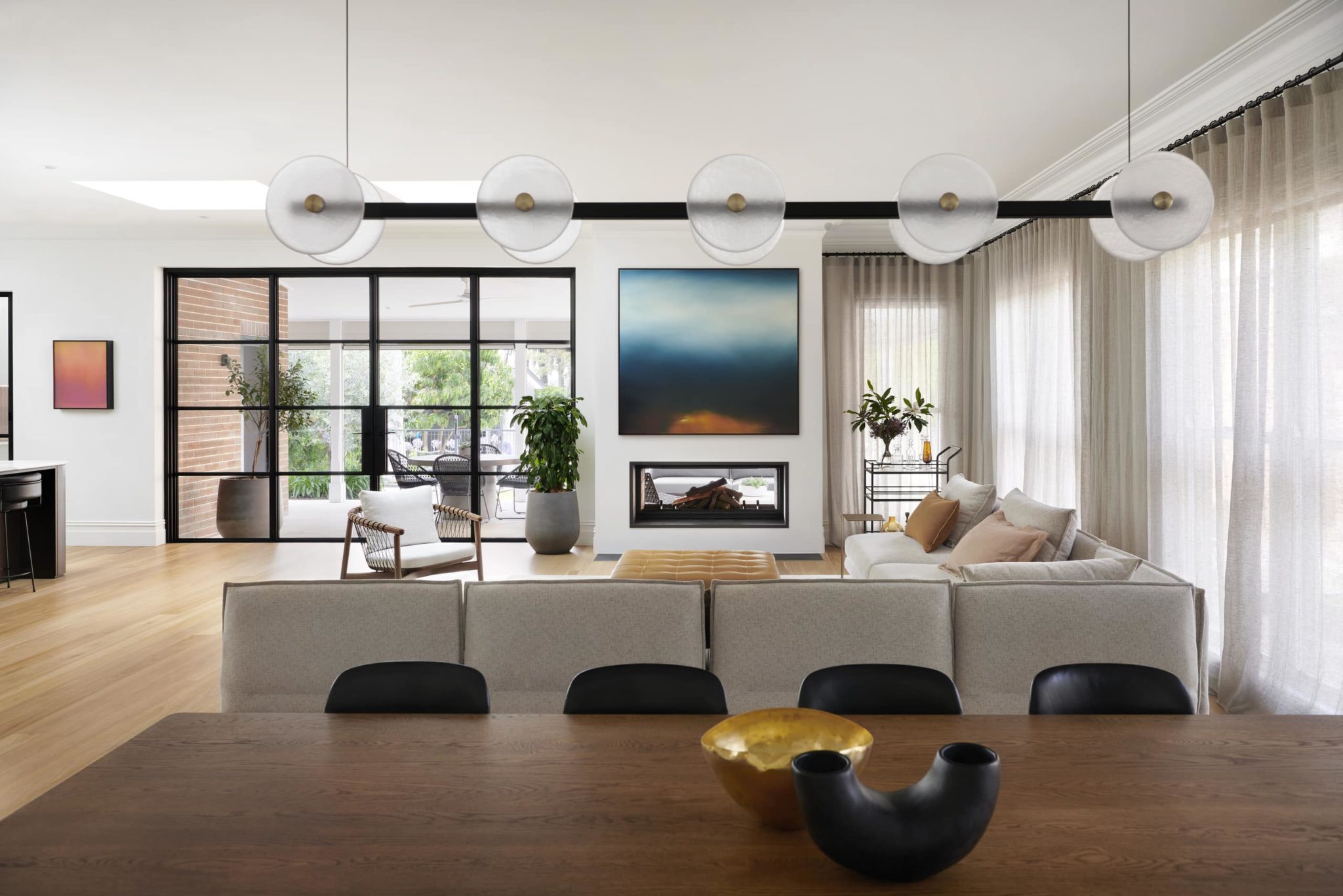 Red brick Federation Sydney home now features pops of navy - The ...