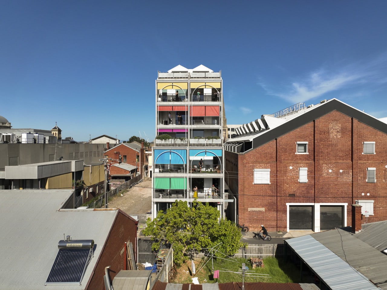 Housing of the future? Sustainable stacked 'terraces' - The Interiors ...