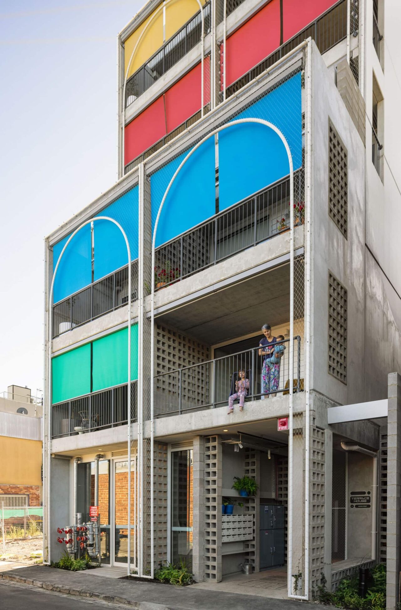 Housing of the future? Sustainable stacked 'terraces' - The Interiors ...