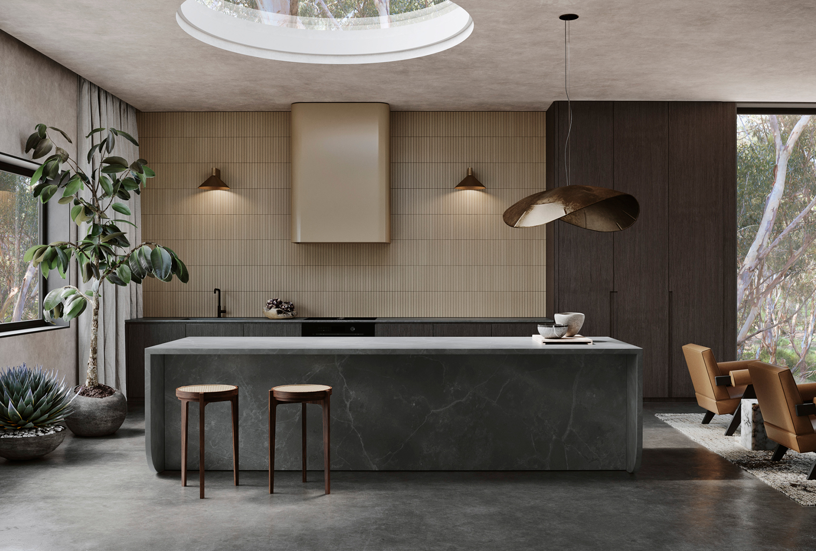 Australian kitchen trends: New cooktop combines induction & gas! - The Interiors Addict