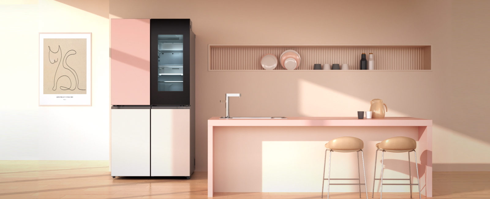Get the pink fridge of your dreams with new customisable range - The ...