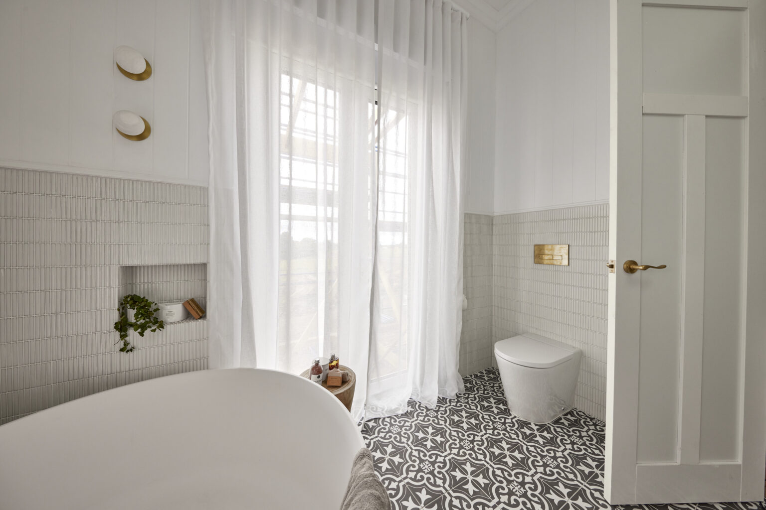 Master ensuite reveals: The Block tree change 2022 - The Interiors Addict