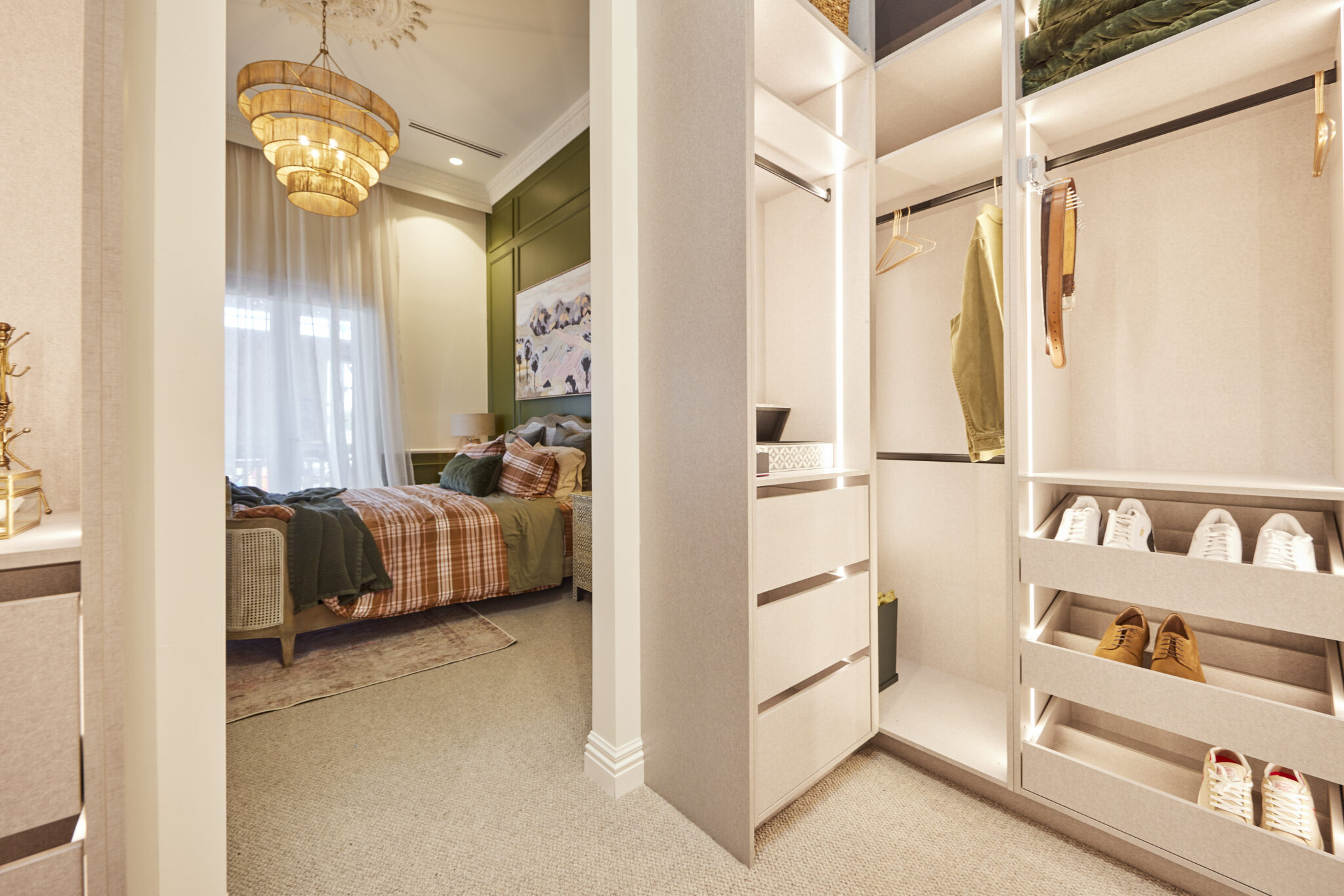 Tom & Sarah-Jane nail modern rural in Block master bedroom reveal - The ...