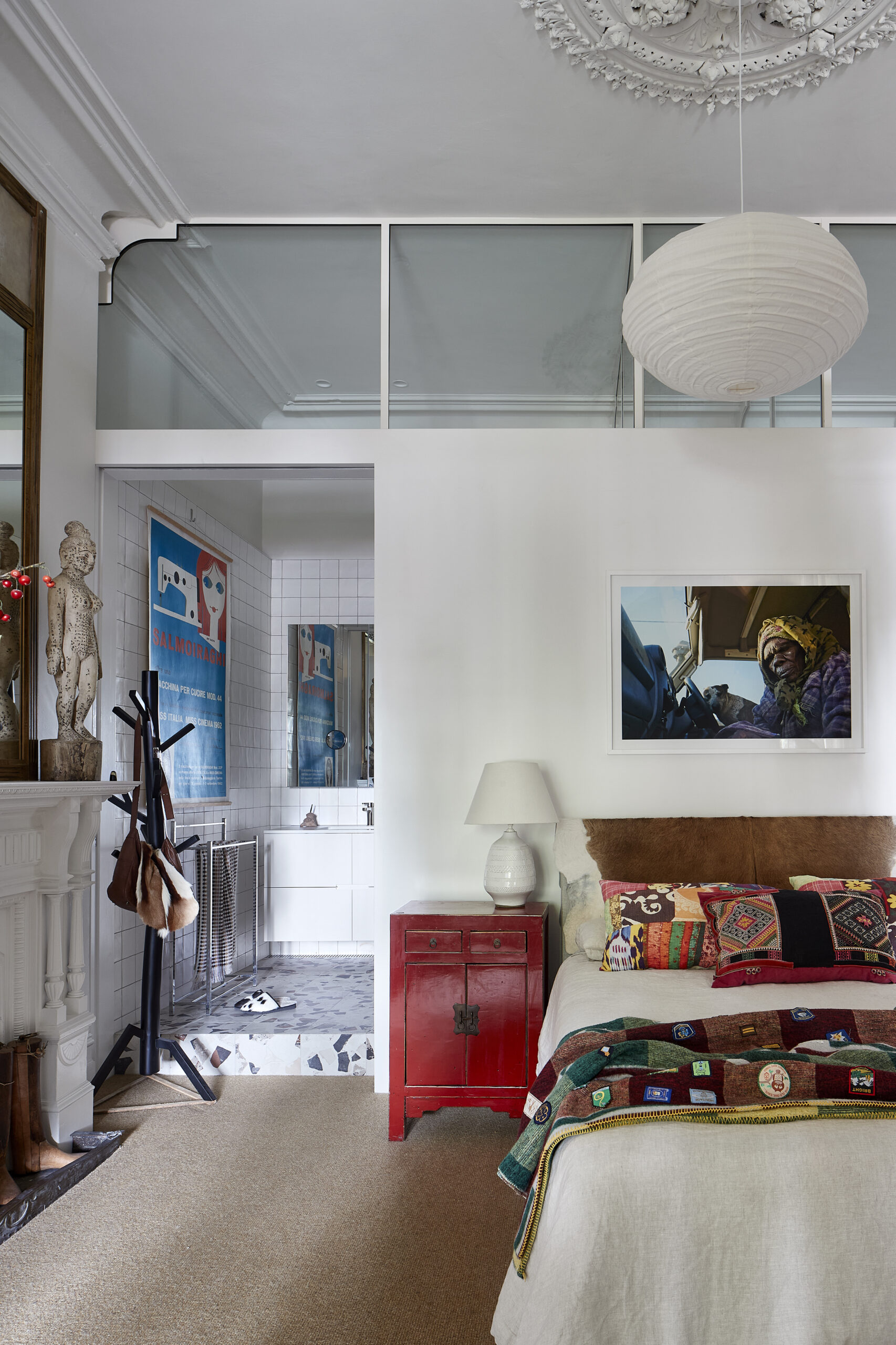 Bohemian spirit infused in art-filled St Kilda apartment reno - The ...