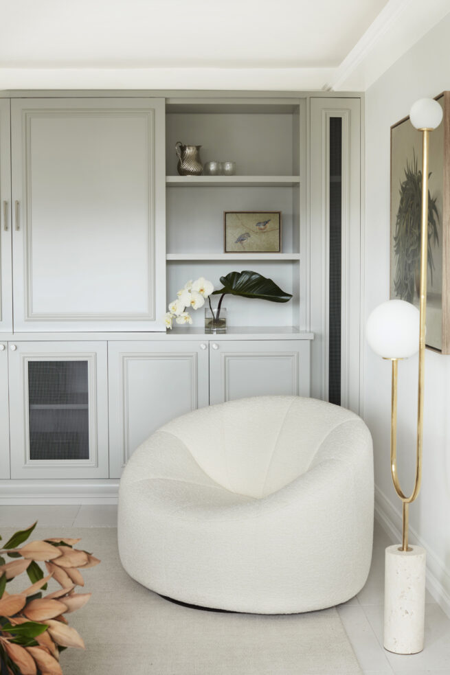 Apartemen yang lelah menjadi rumah mewah dengan denah lantai yang ...