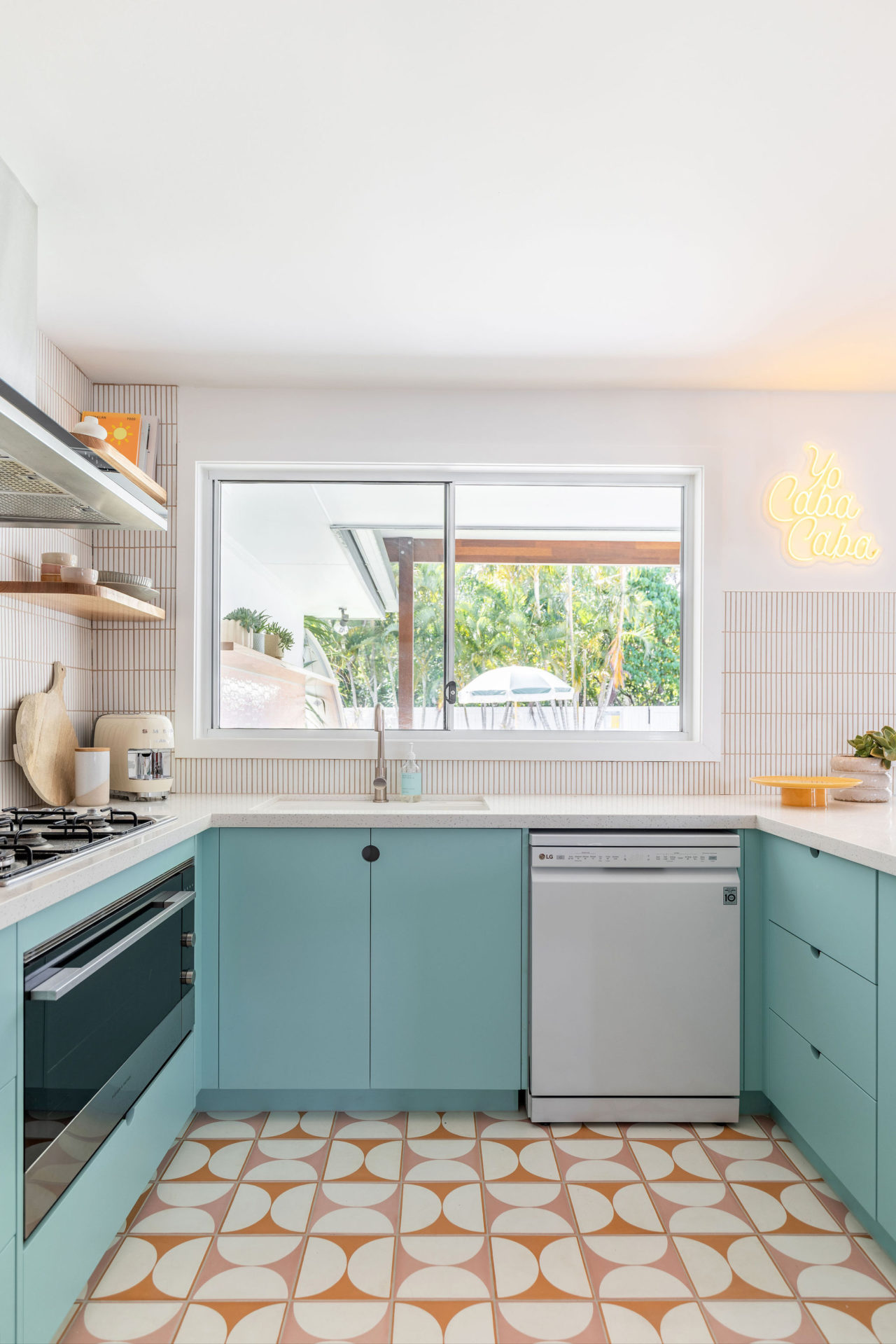 90's era abode now bold and fun holiday home - The Interiors Addict