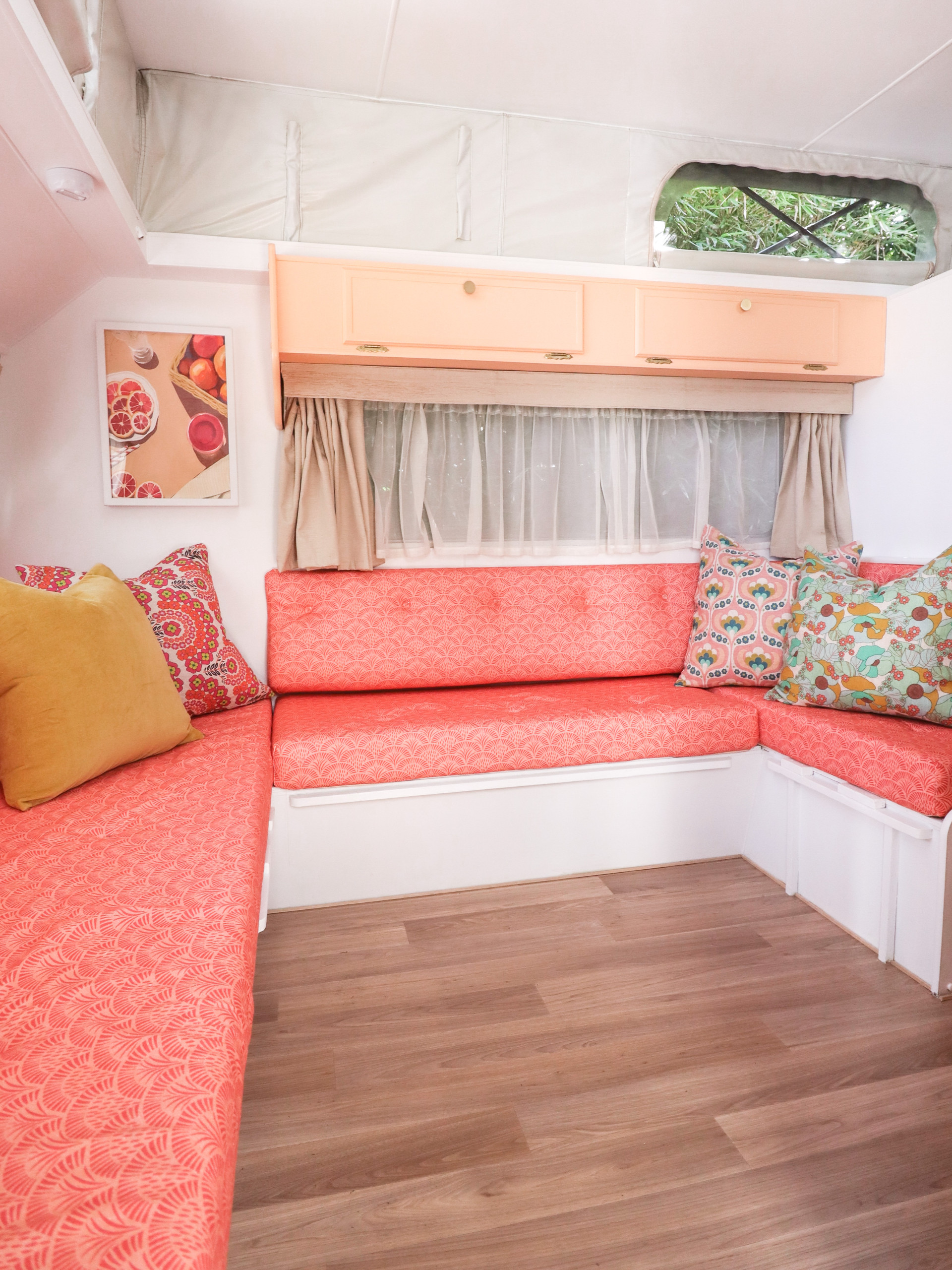 $1500 caravan renovation produces amazing result - The Interiors Addict