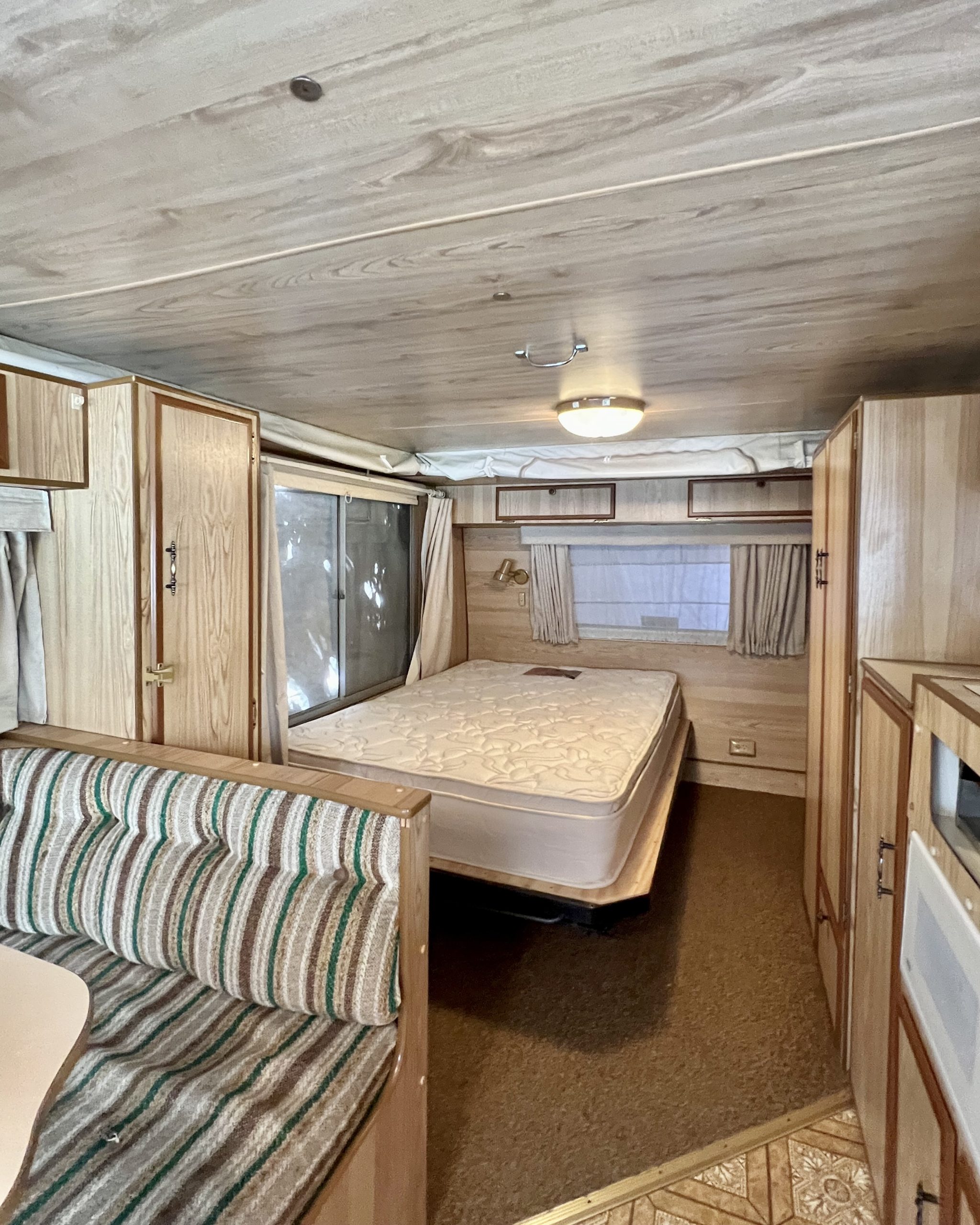 $1500 caravan renovation produces amazing result - The Interiors Addict
