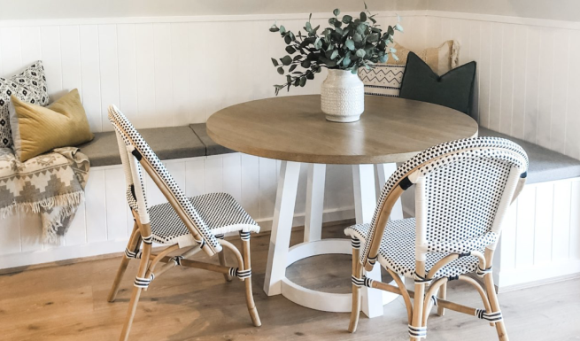 DIY designer look table made from a $50 Marketplace find - The ...