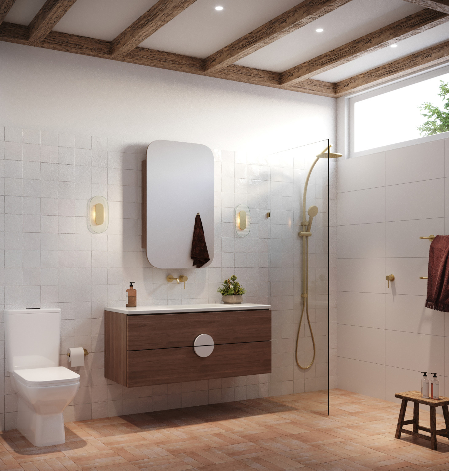 Australian bathroom trends: Coloured baths, basins & more! - The ...