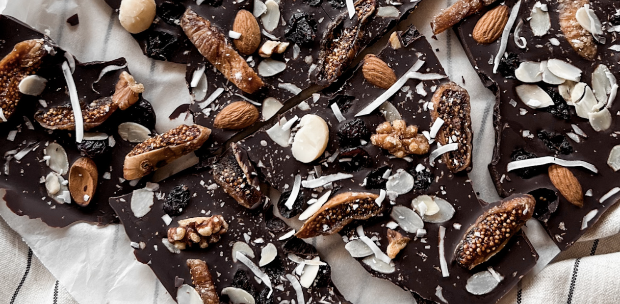 Foodie Friday: Organic fig & nut chocolate crack - The Interiors Addict