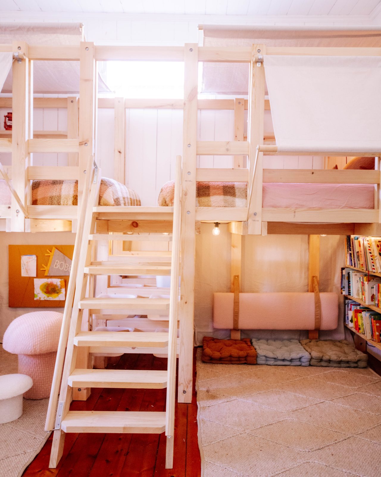 How to: DIY queen's magical bunkbeds for daughter - The Interiors Addict