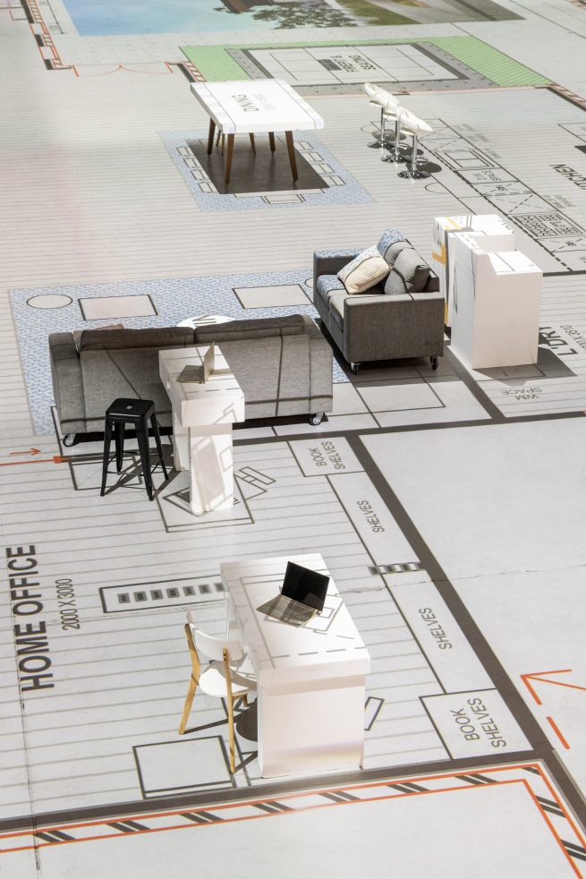 Life size floorplans you can walk through help homeowners - The ...