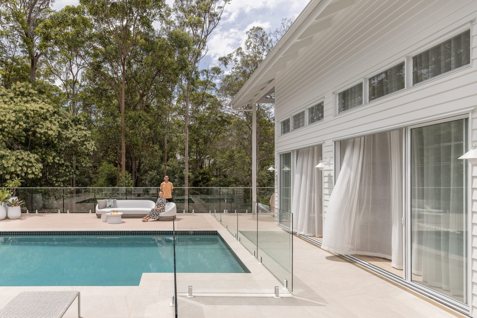 Old and new parts of home brought together to flow with nature - The ...