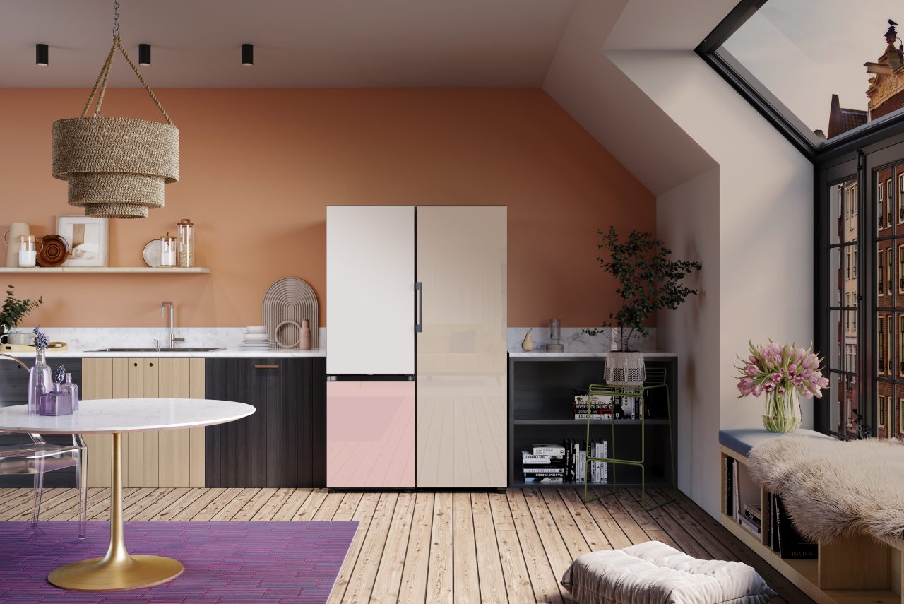 Stylish laundry no longer hidden behind a door - The Interiors Addict