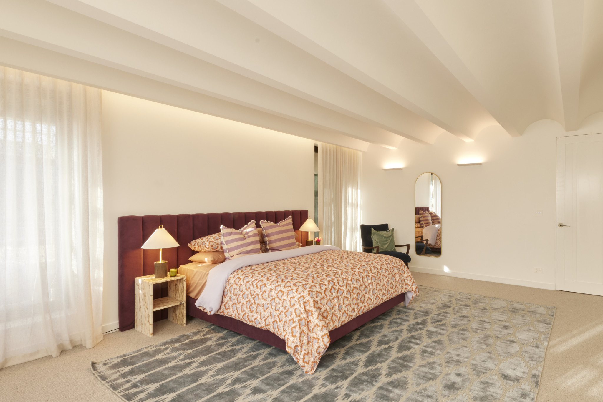 Steph & Gian's almost perfect Block master bedroom score - The ...