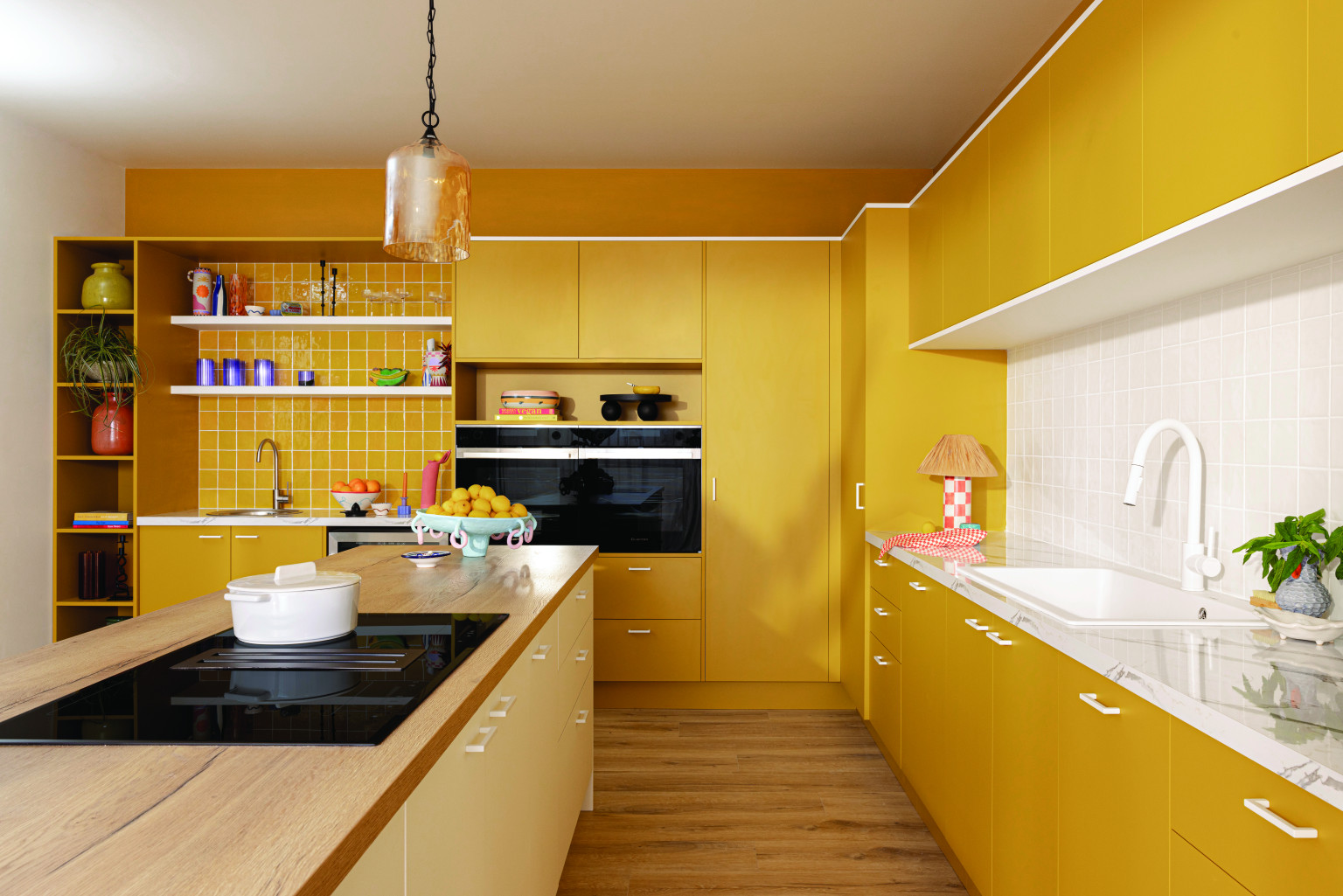 New Kaboodle range embraces vibrant colour for kitchens - The Interiors ...