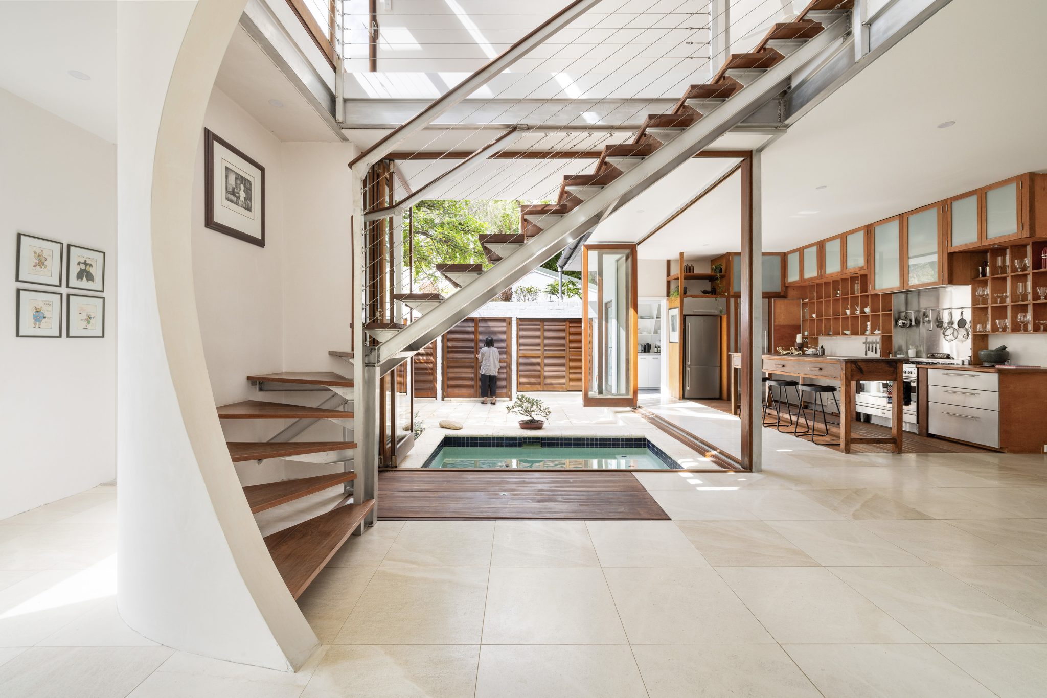Newtown house takes indoor-outdoor living to new heights - The ...