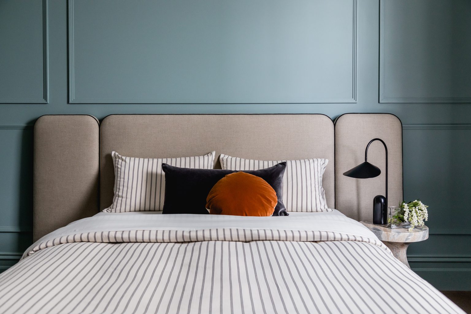 New modular bedhead design is adaptable and stylish - The Interiors Addict