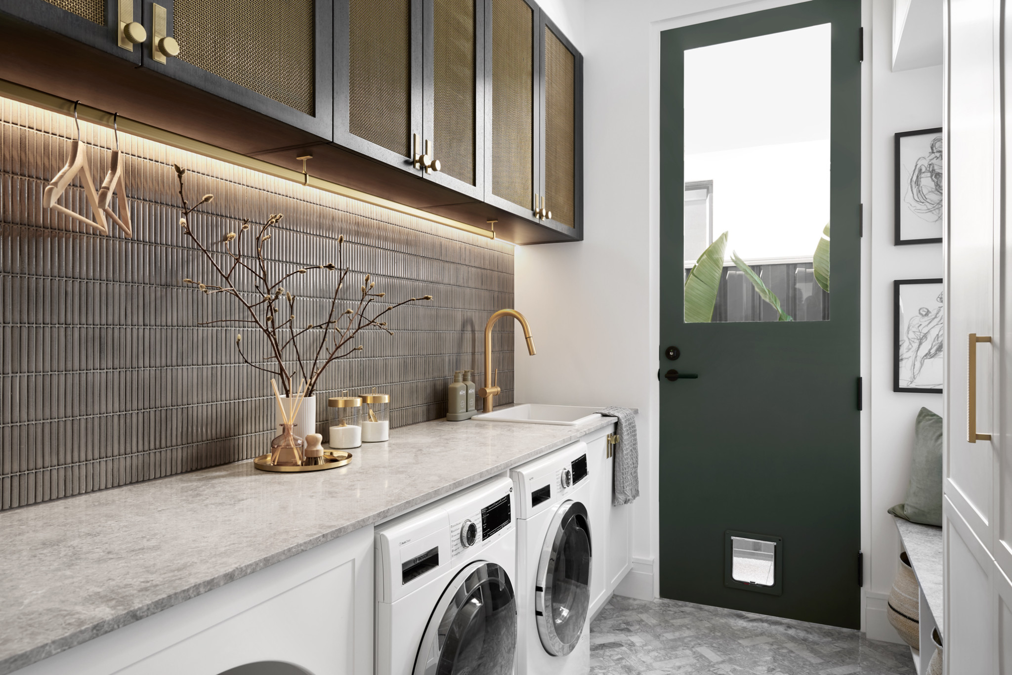 Twins knock down and rebuild new homes nextdoor to each other - The ...