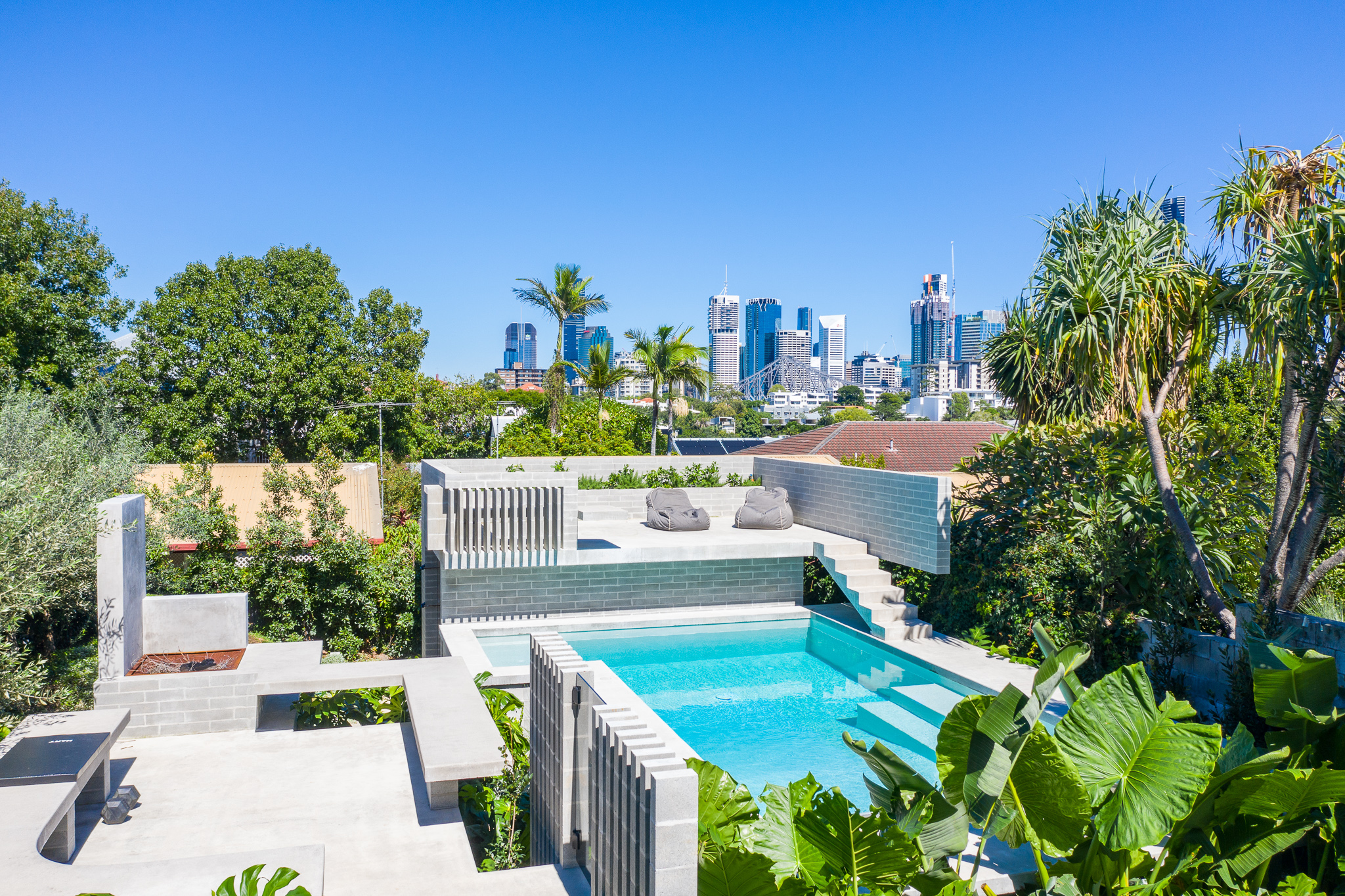 This gorgeous resort-style pool became the star of the home - The ...
