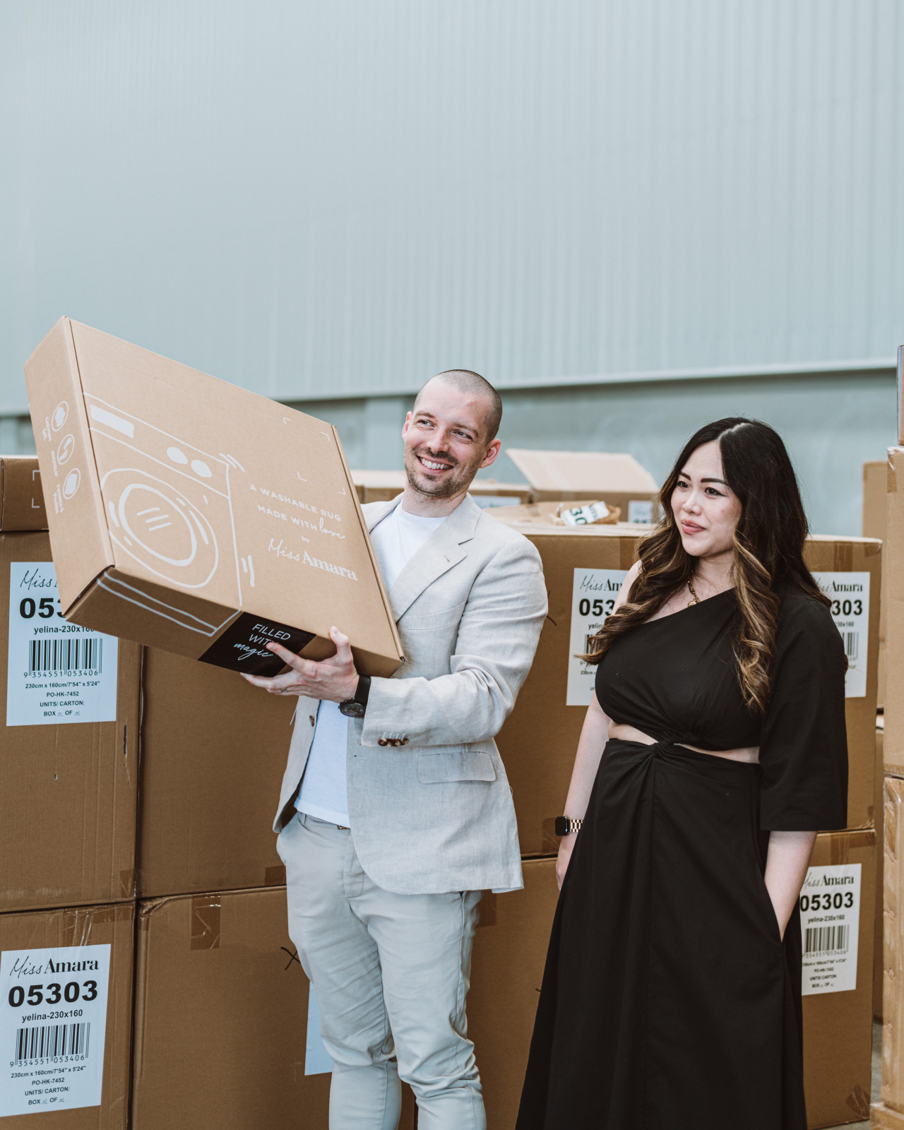 One half of the duo behind Miss Amara online rugs 10 years on - The ...