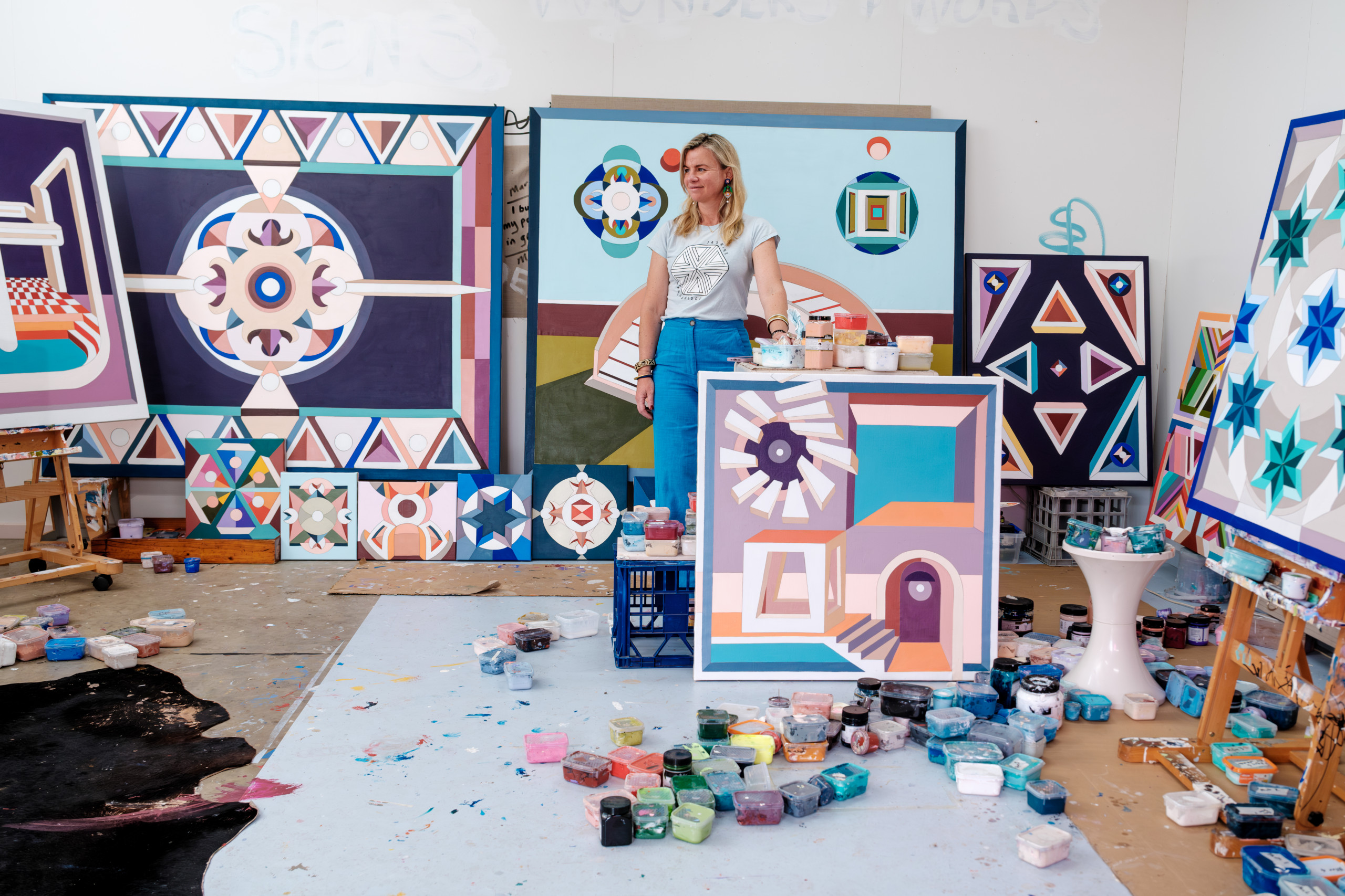 Artist Jasmine Mansbridge's latest work was born in France - The ...