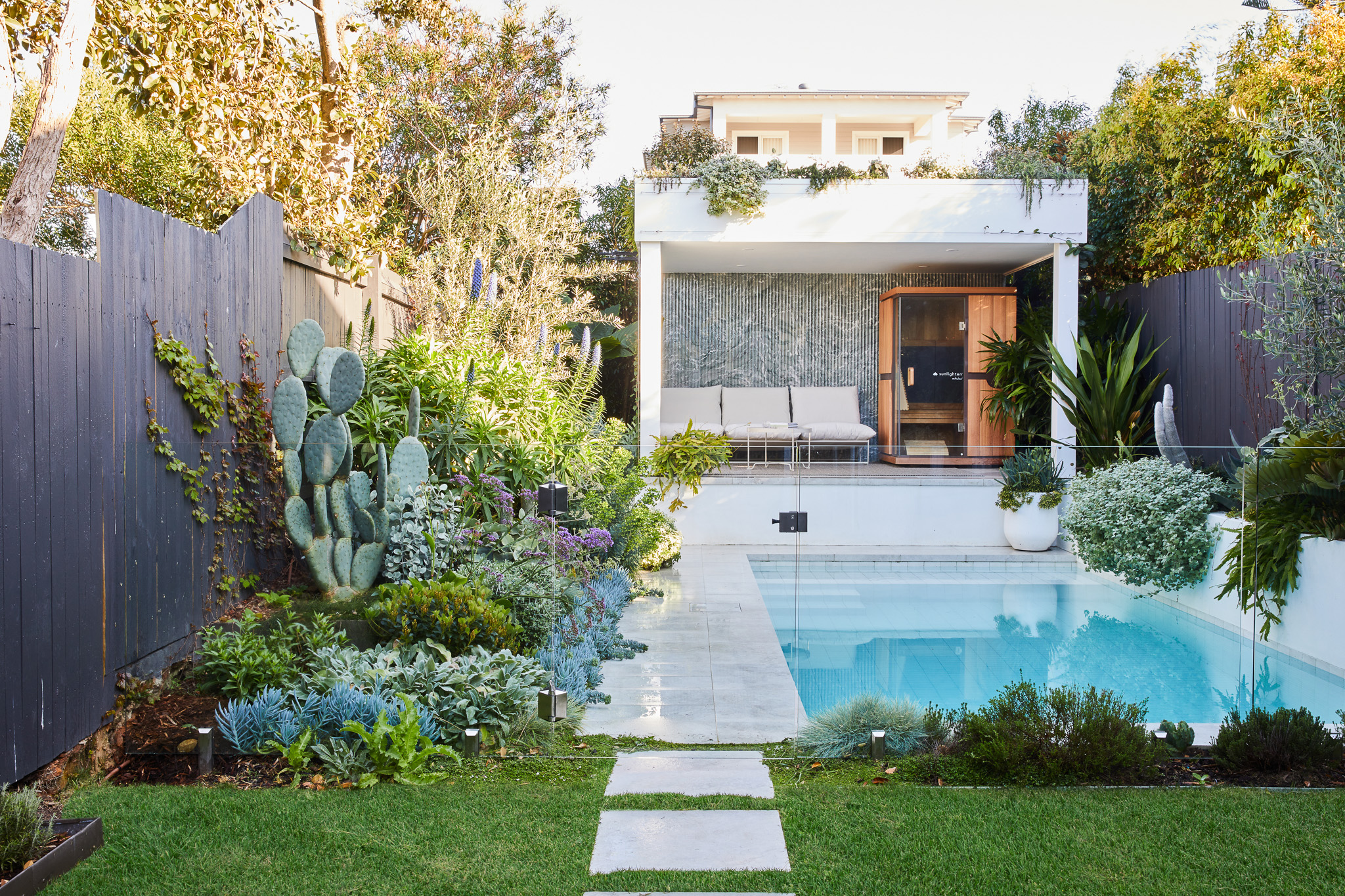 Charlie Albone transforms his own backyard with stunning results - The ...