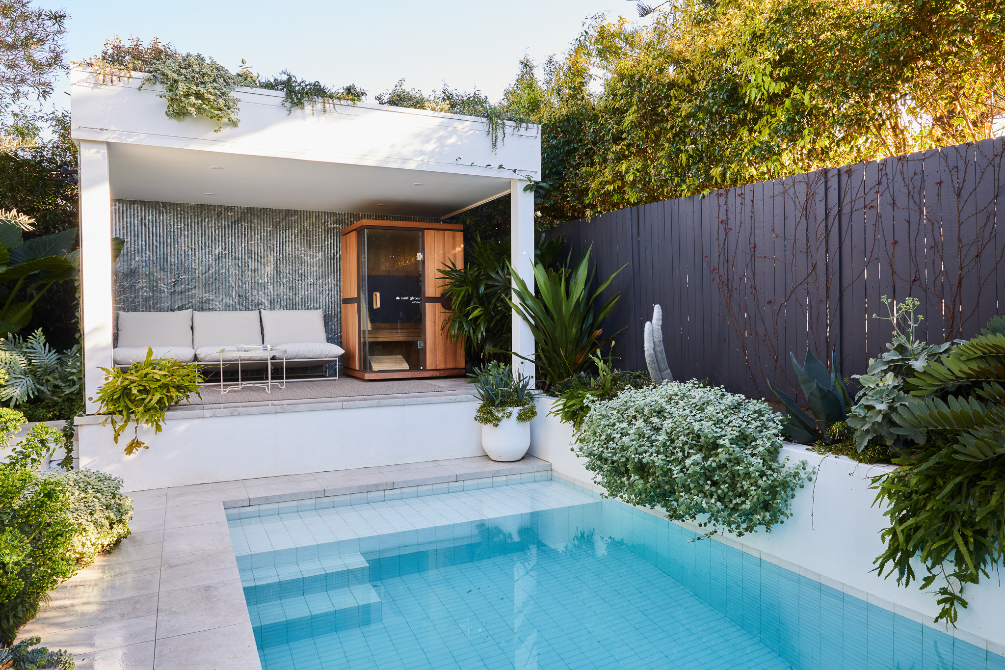 Charlie Albone transforms his own backyard with stunning results - The ...