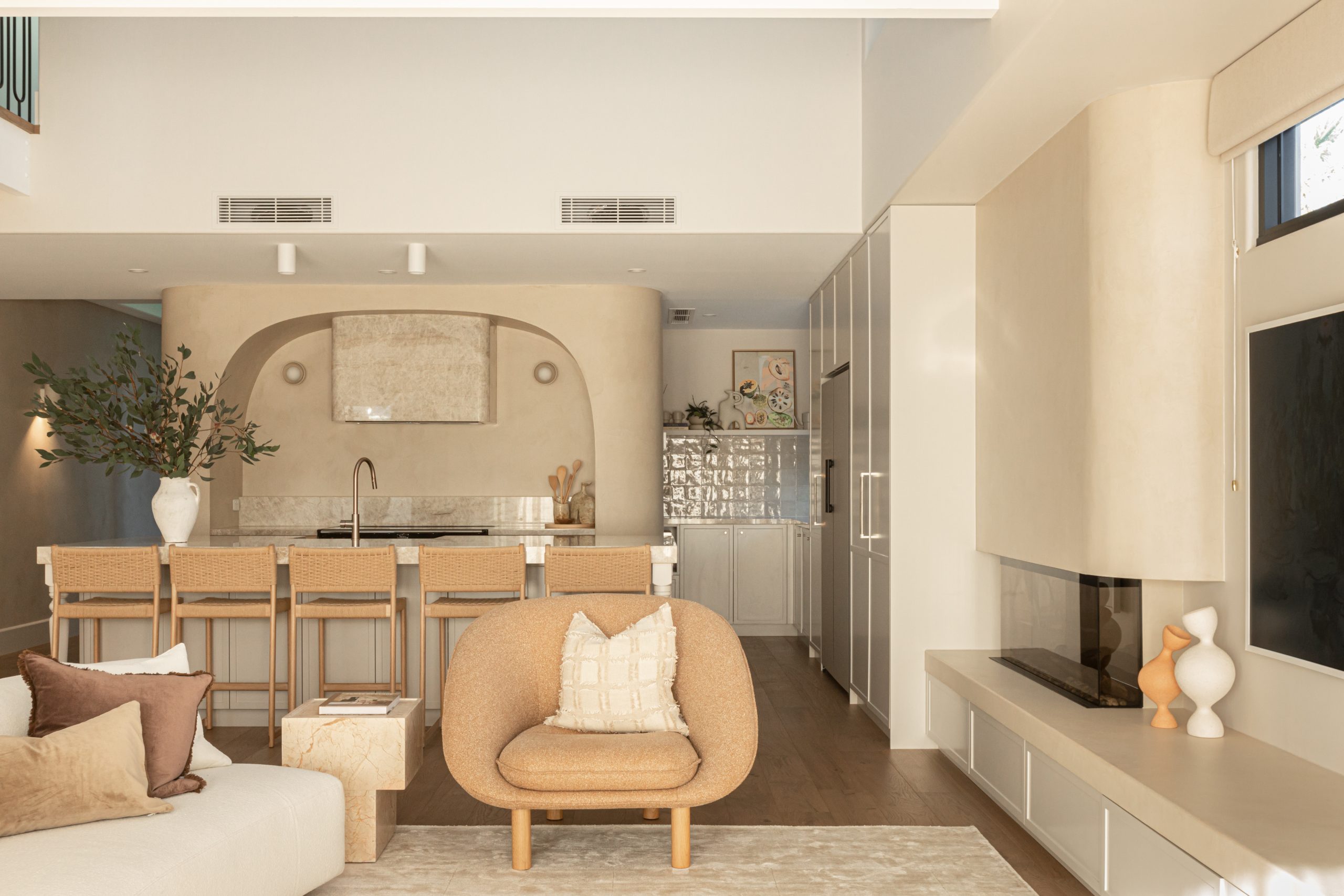 Two distinct side by side duplex interiors are both stunning - The ...