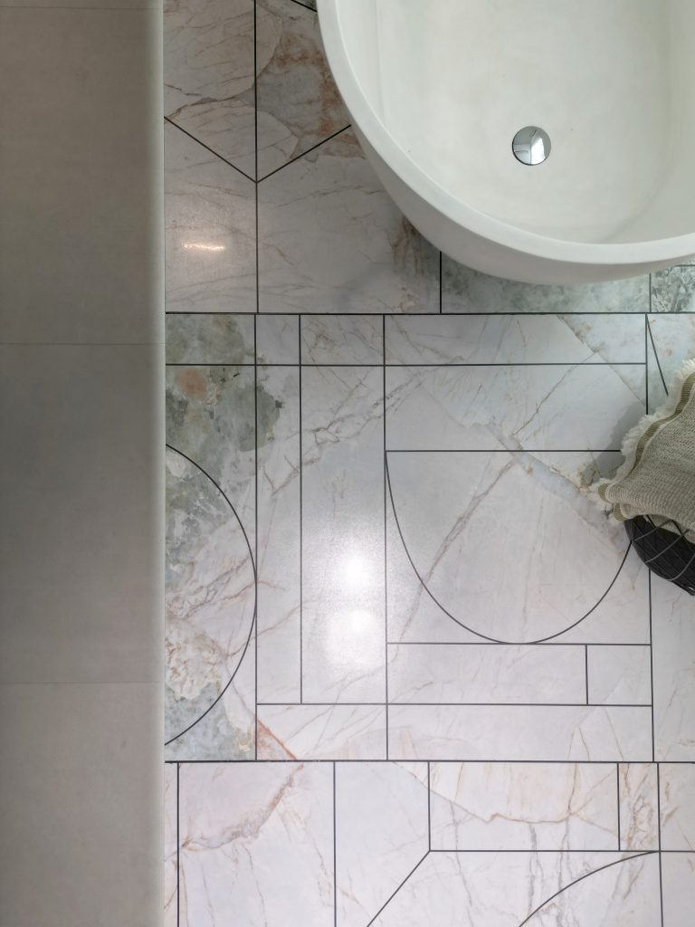 Stunning brass-inlaid porcelain tiles the star of new collab - The ...