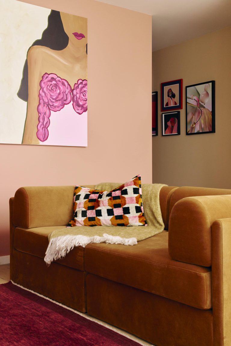 Fashion influencer turns her hand to colourful home makeover - The ...