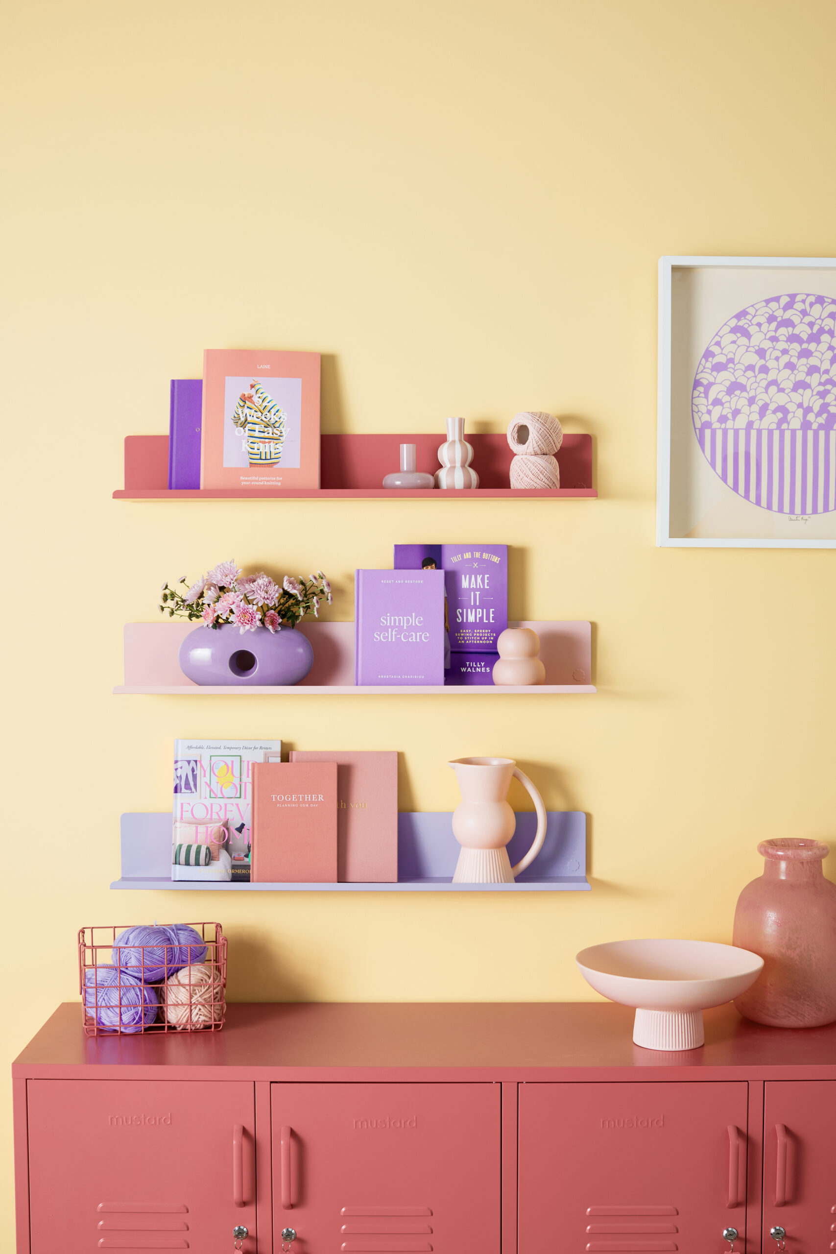 Mustard add colourful metal shelves to their range: we're in love - The ...