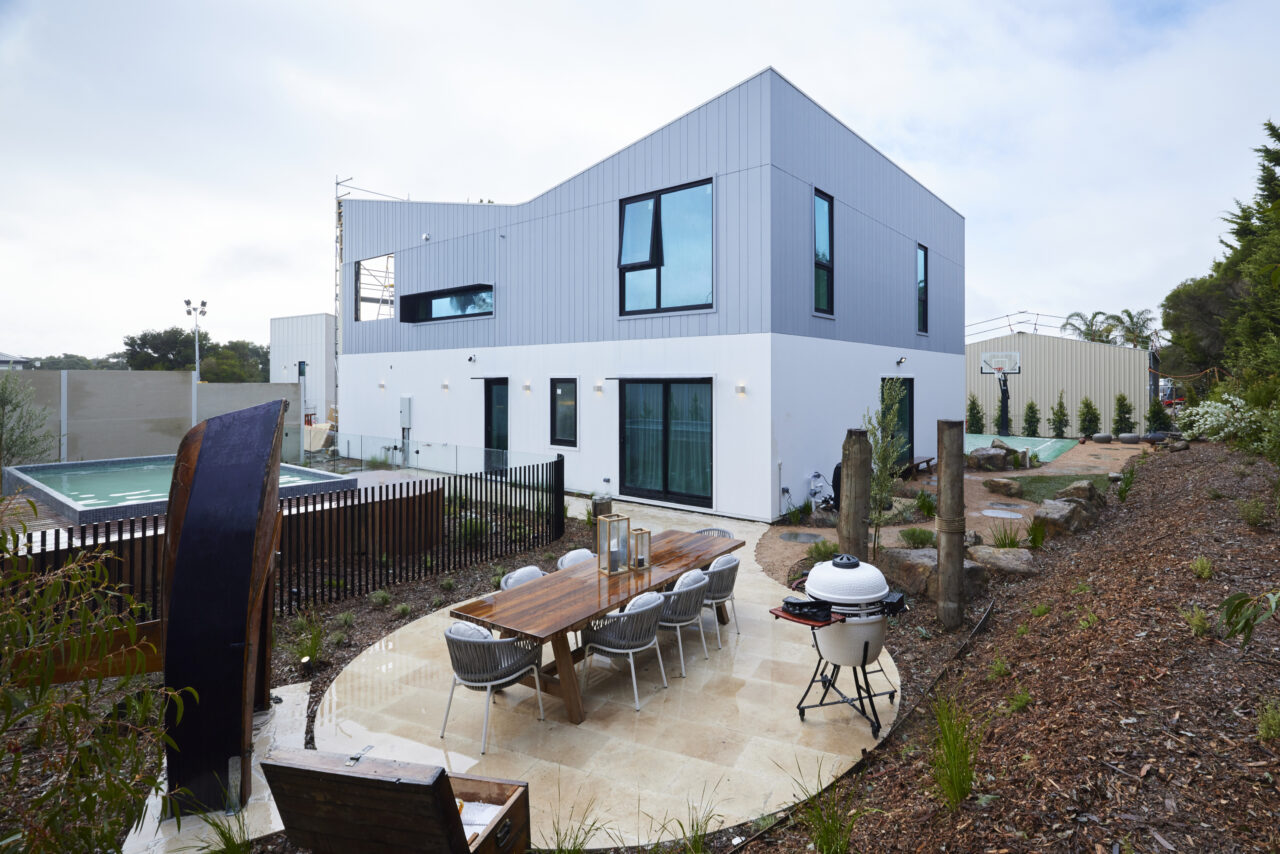 Basketball courts, plunge pools and more: the Block backyards - The ...