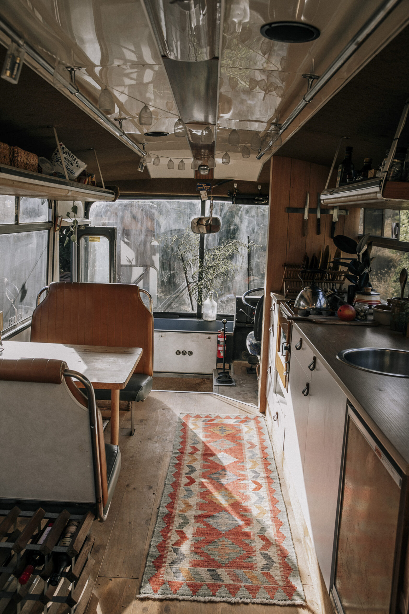 Bus conversion: creative friends who created a quirky weekender - The ...