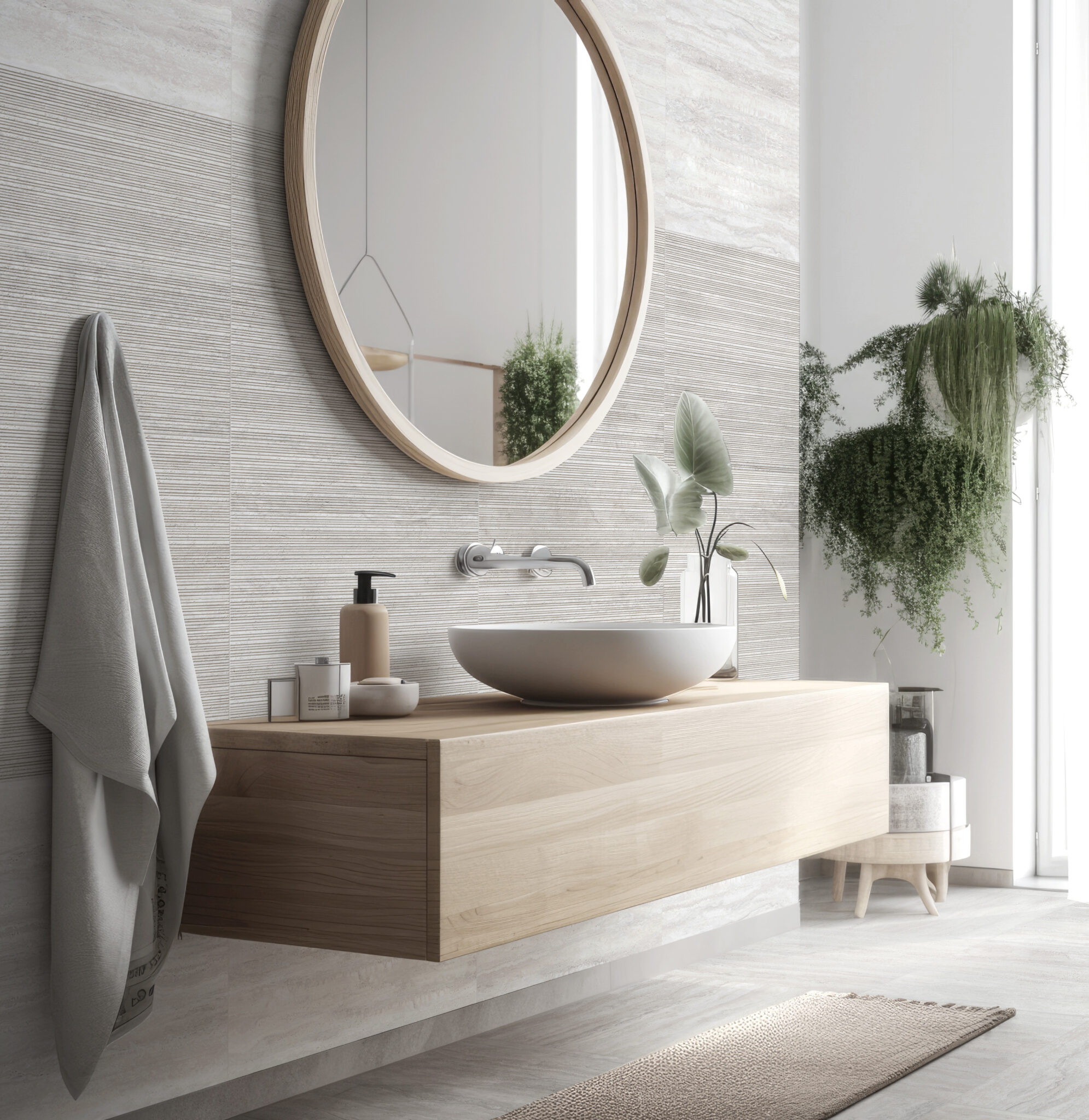 Bold veined marble-look and linear deco tiles will be hot in 2025 - The ...