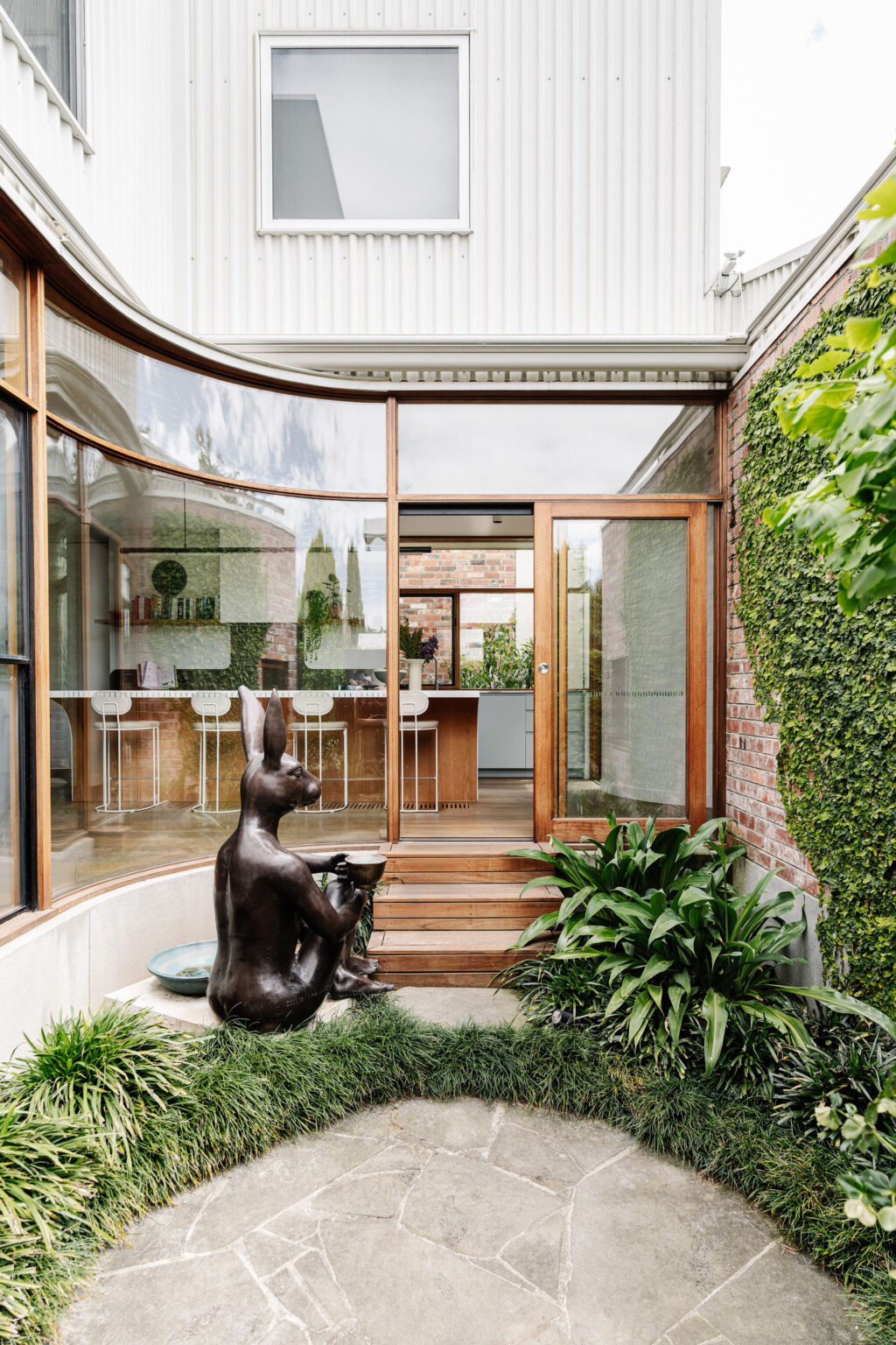 Internal courtyards abound in this transformed family home - The ...