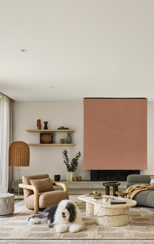 Watch colour transform this bland bedroom and living room - The ...