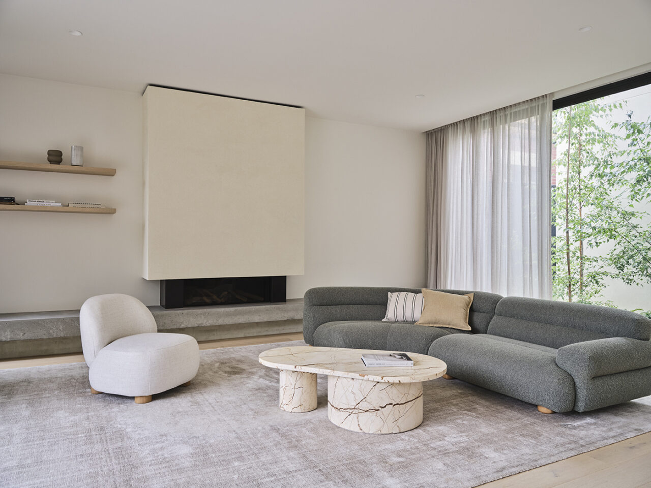 Watch colour transform this bland bedroom and living room - The ...