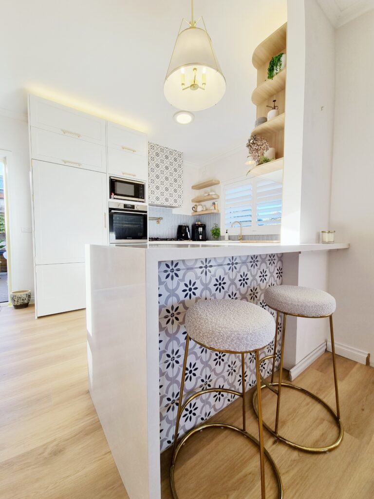 Before & after: tiles steal the show in 90s kitchen revamp - The ...