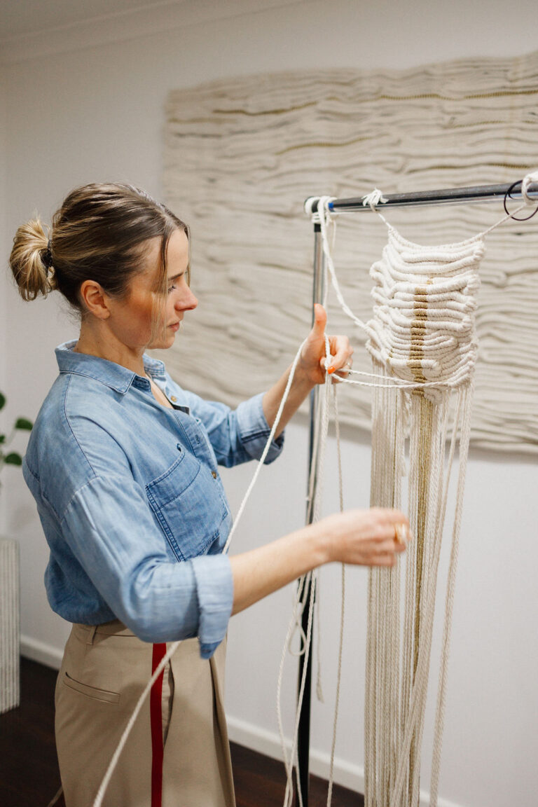 Knotted by Hand: How fibre art found Kasia Dudkiewicz - The Interiors ...