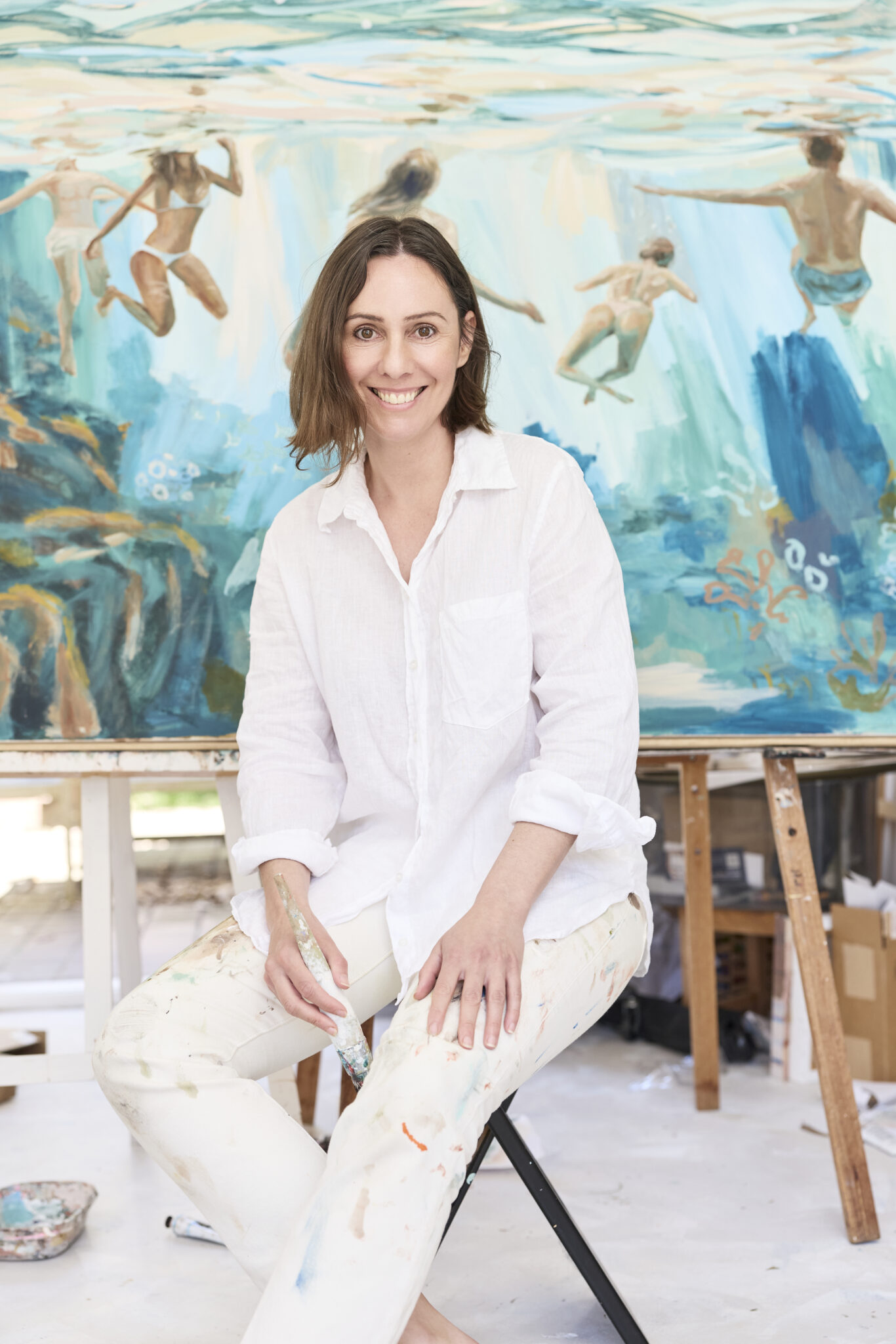 Experience 'A Day at the Beach' with artist Lauren Esplin - The ...